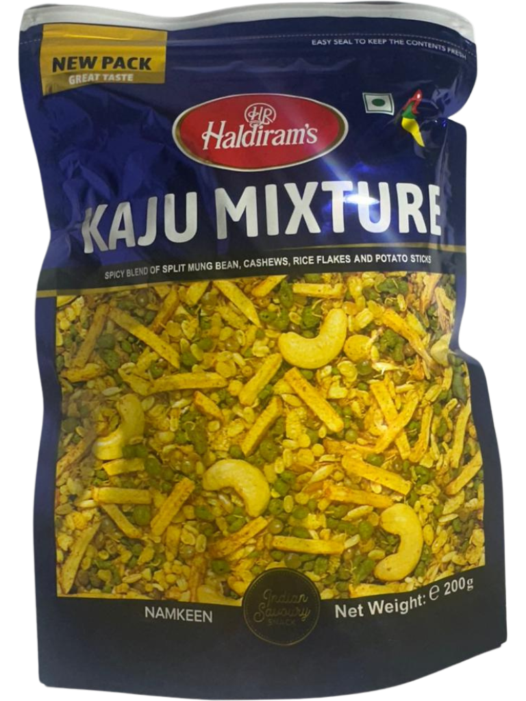 Haldiram Cashew Mixture 200g – Crunchy & Spicy Cashew Snack Mix